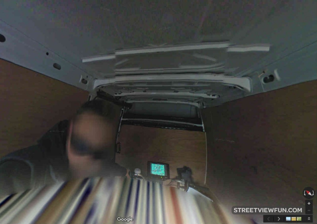 Inside the Google Street View van - STREETVIEWFUN