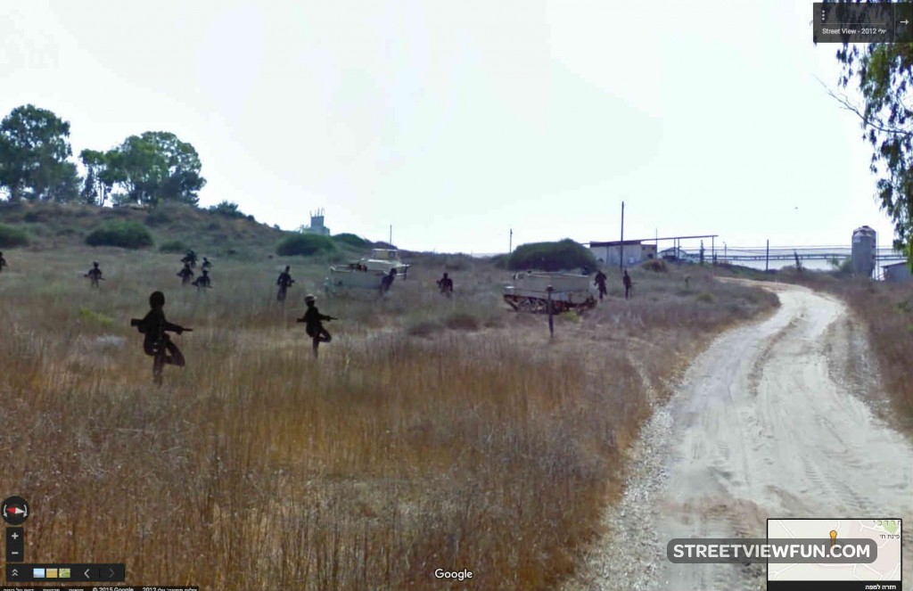 Google Military View in Israel – STREETVIEWFUN