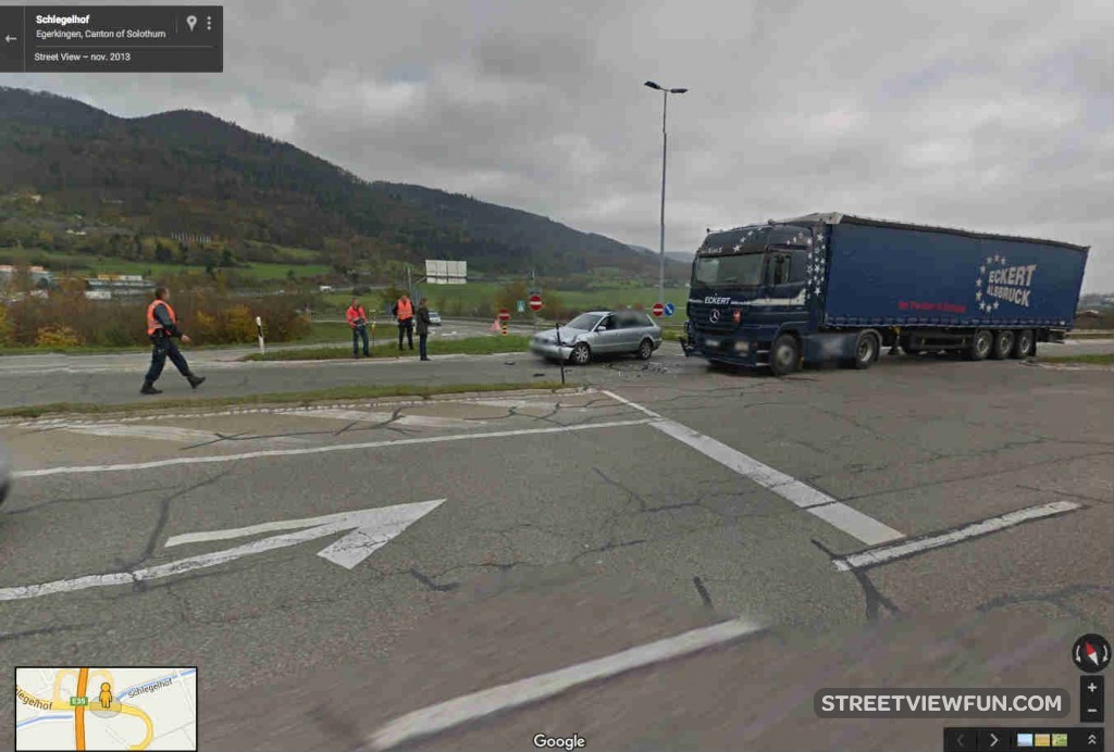 Crash in Switzerland – STREETVIEWFUN