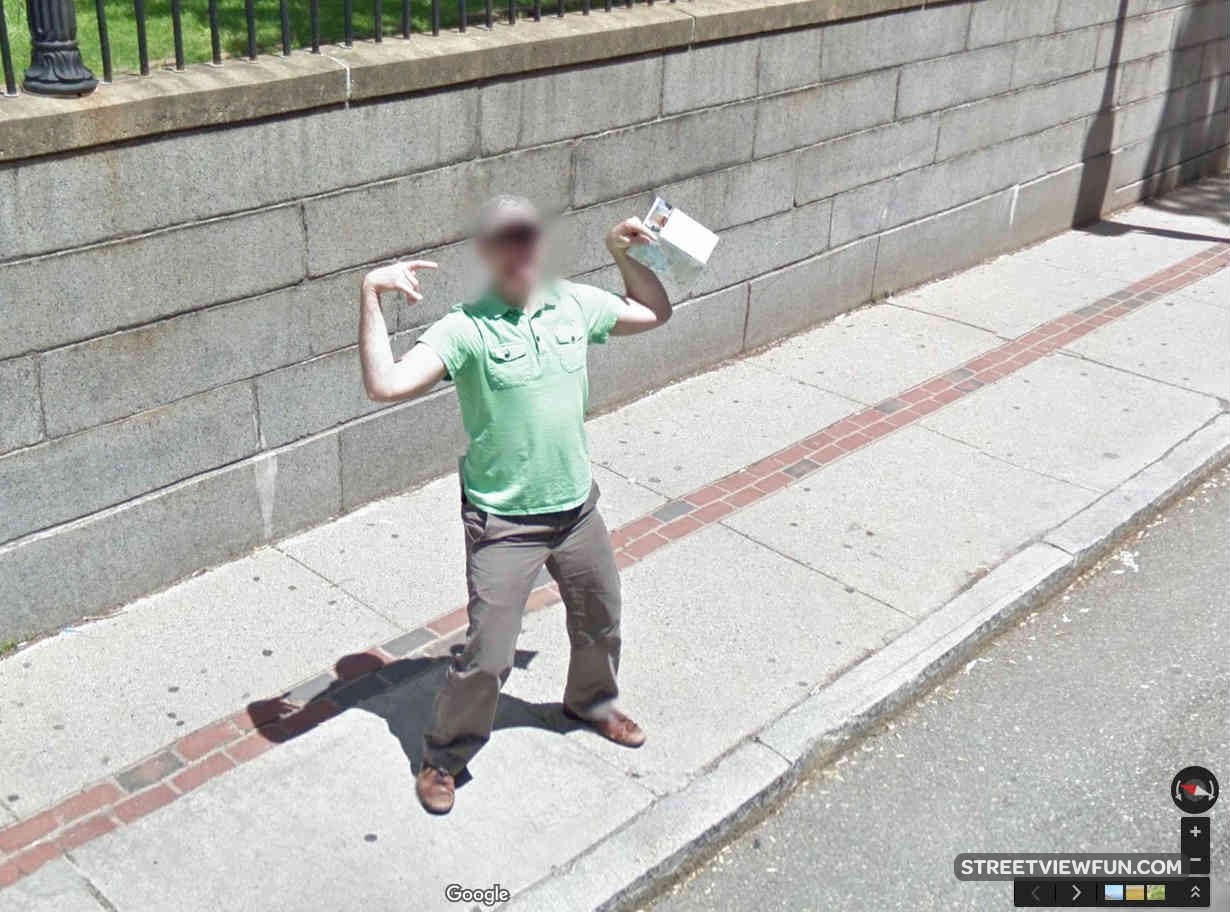 Posing - StreetViewFun