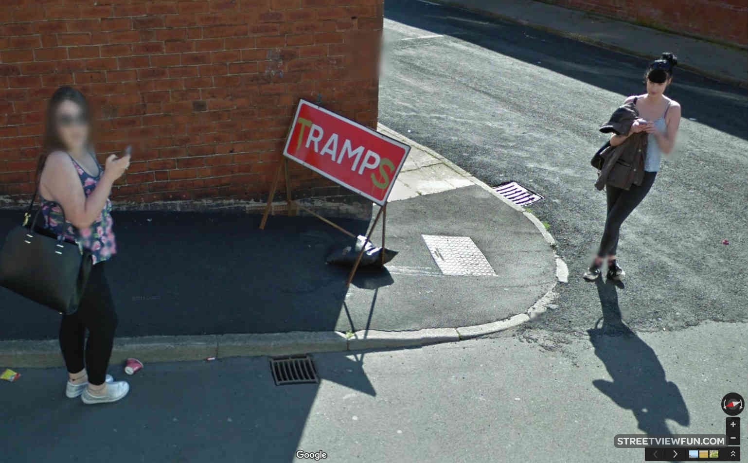 Tramps! - STREETVIEWFUN
