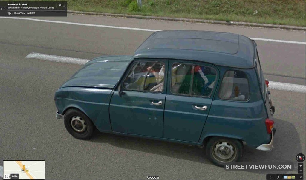 French car of 1970 - STREETVIEWFUN