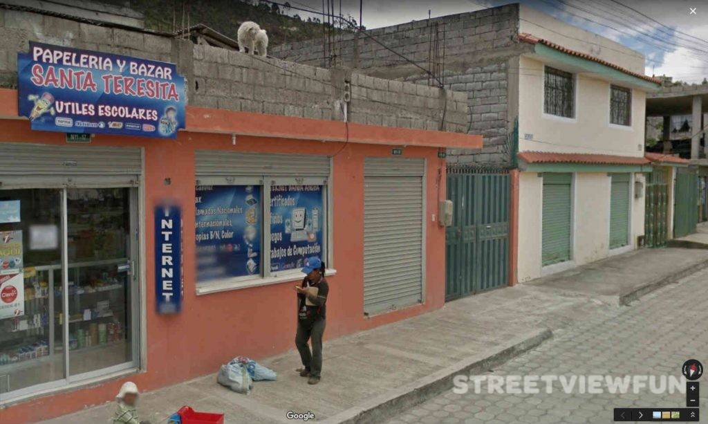 Looking down - STREETVIEWFUN