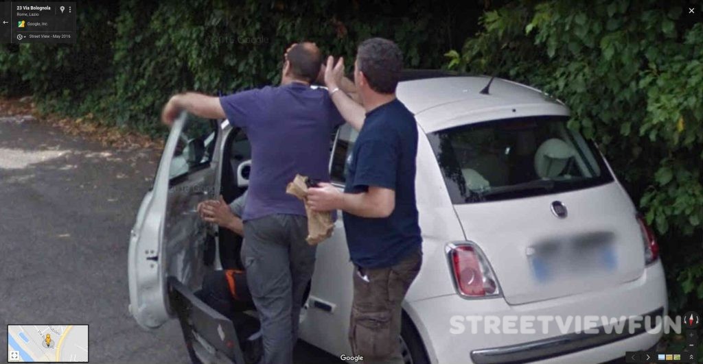 Secret enemy - STREETVIEWFUN