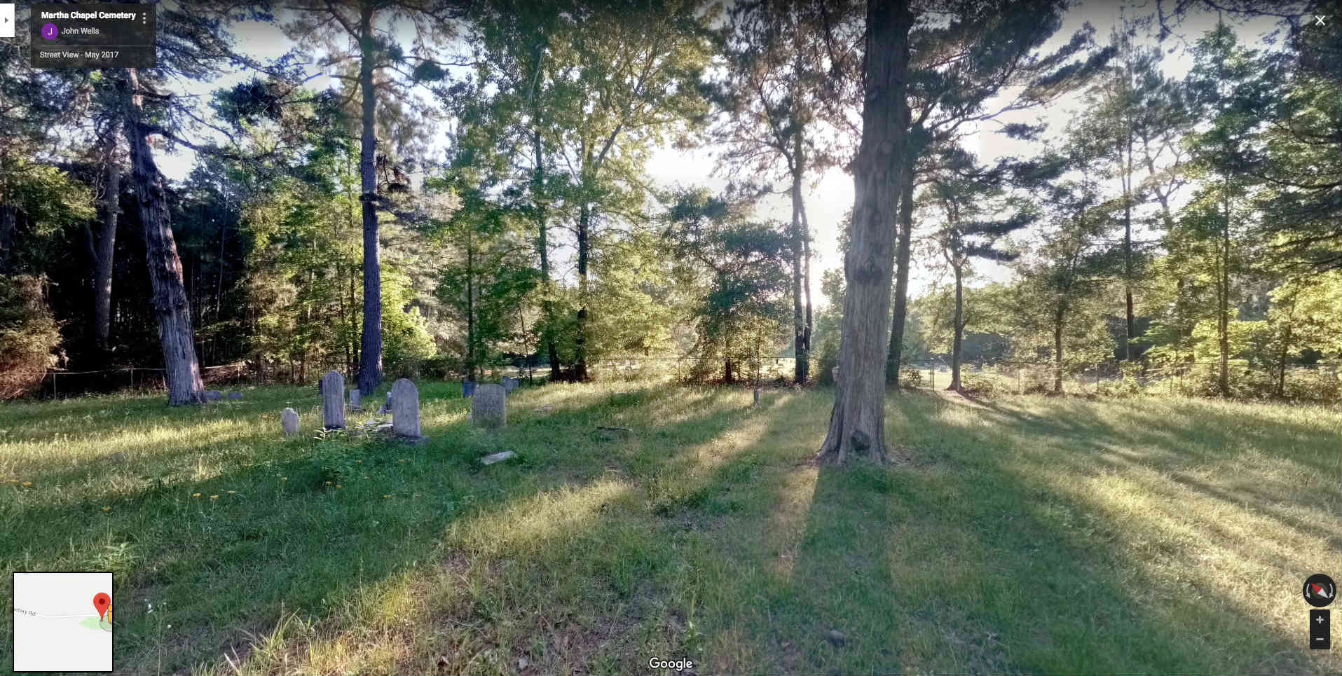 Creepy graveyard child - STREETVIEWFUN