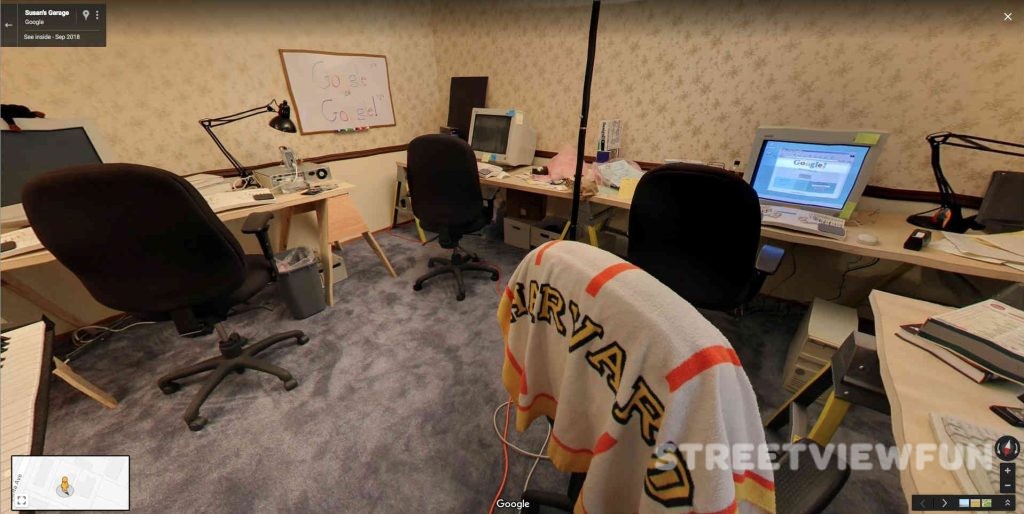 Explore the garage where Google started 20 years ago today - STREETVIEWFUN