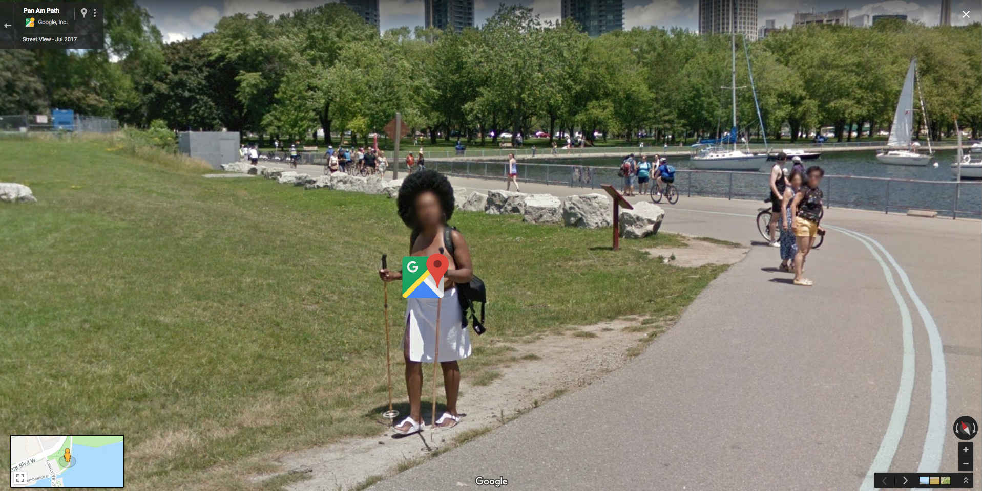 Nordic walking in Toronto - STREETVIEWFUN