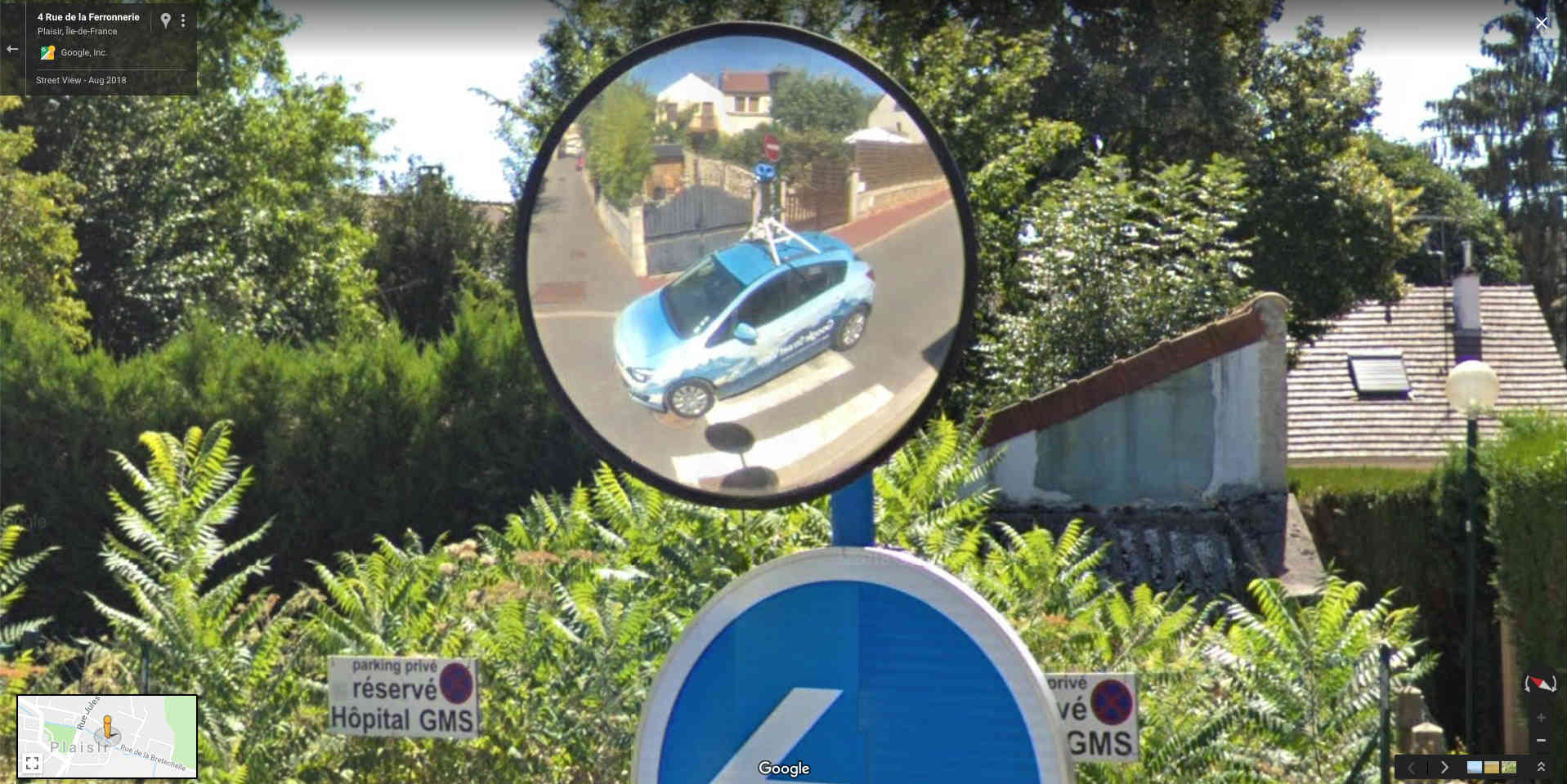 What the Google car looks like in 2018 - STREETVIEWFUN
