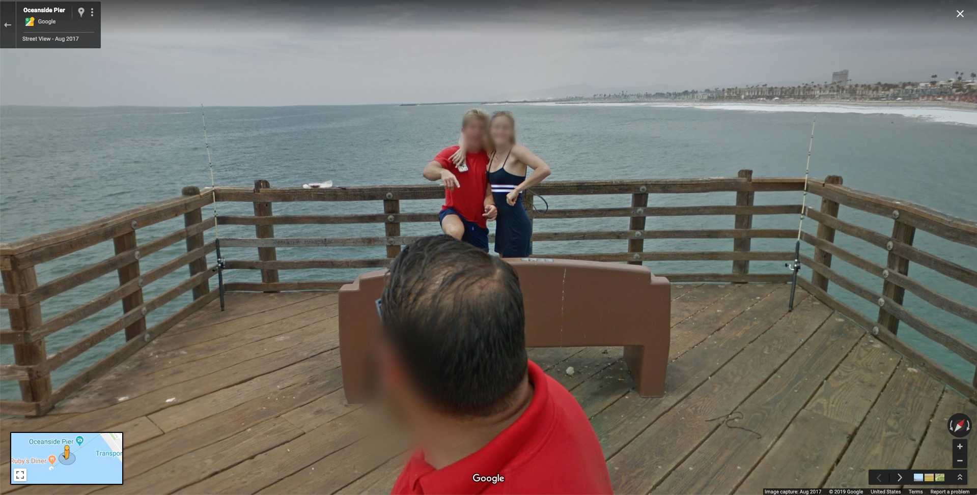 No need for a selfie with Google man here... - STREETVIEWFUN