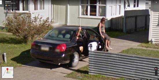 Kid with a message to Google – STREETVIEWFUN