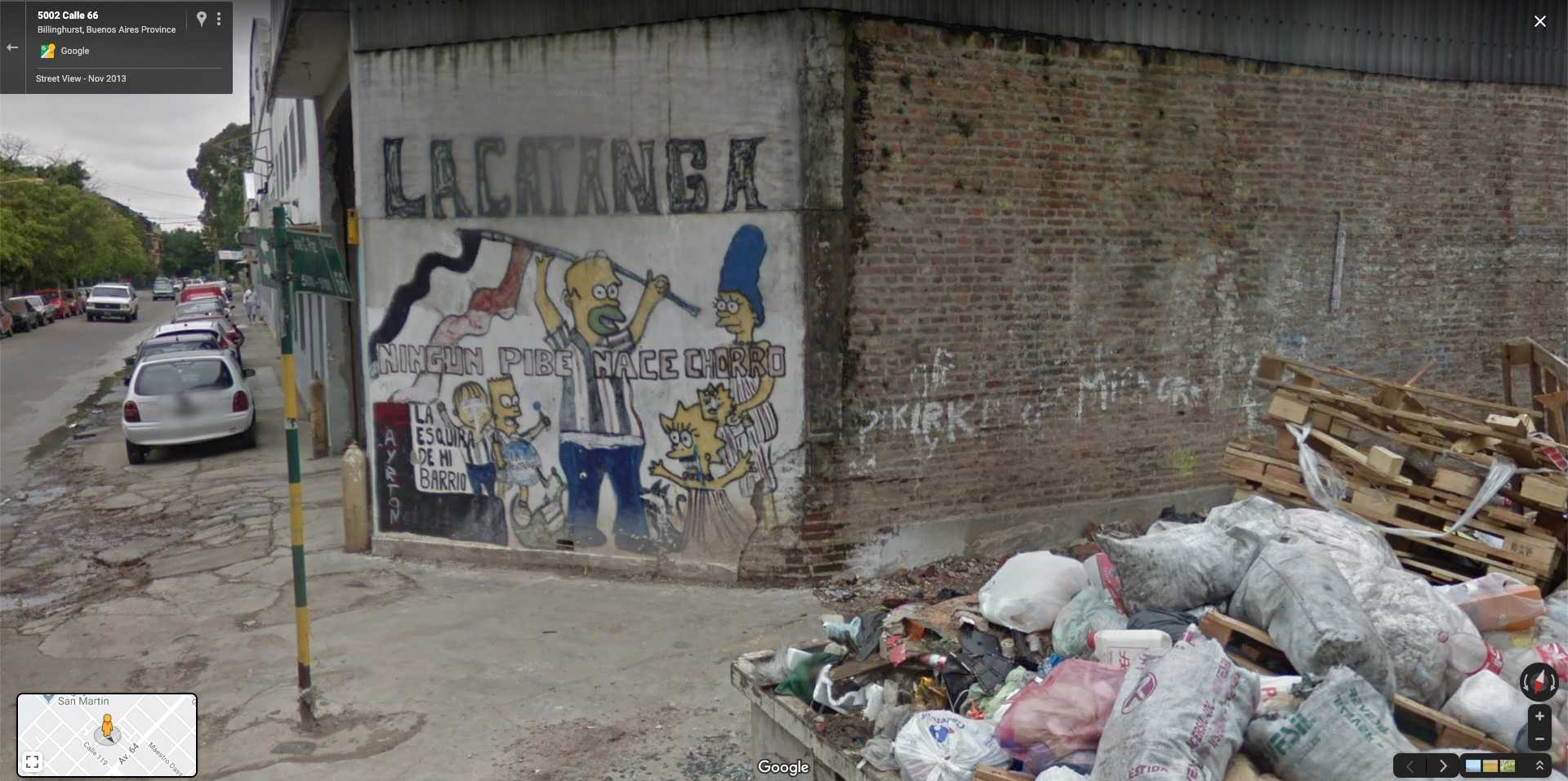 The Simpsons vacation to Brazil - STREETVIEWFUN