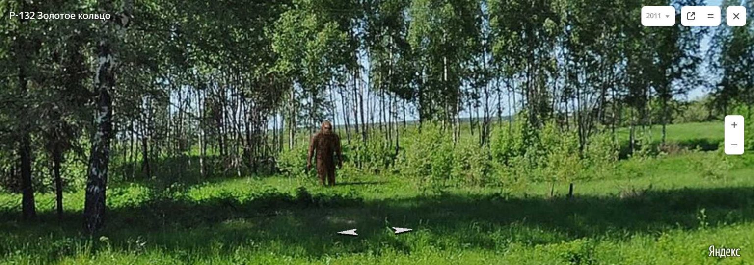 Russian Yeti - STREETVIEWFUN