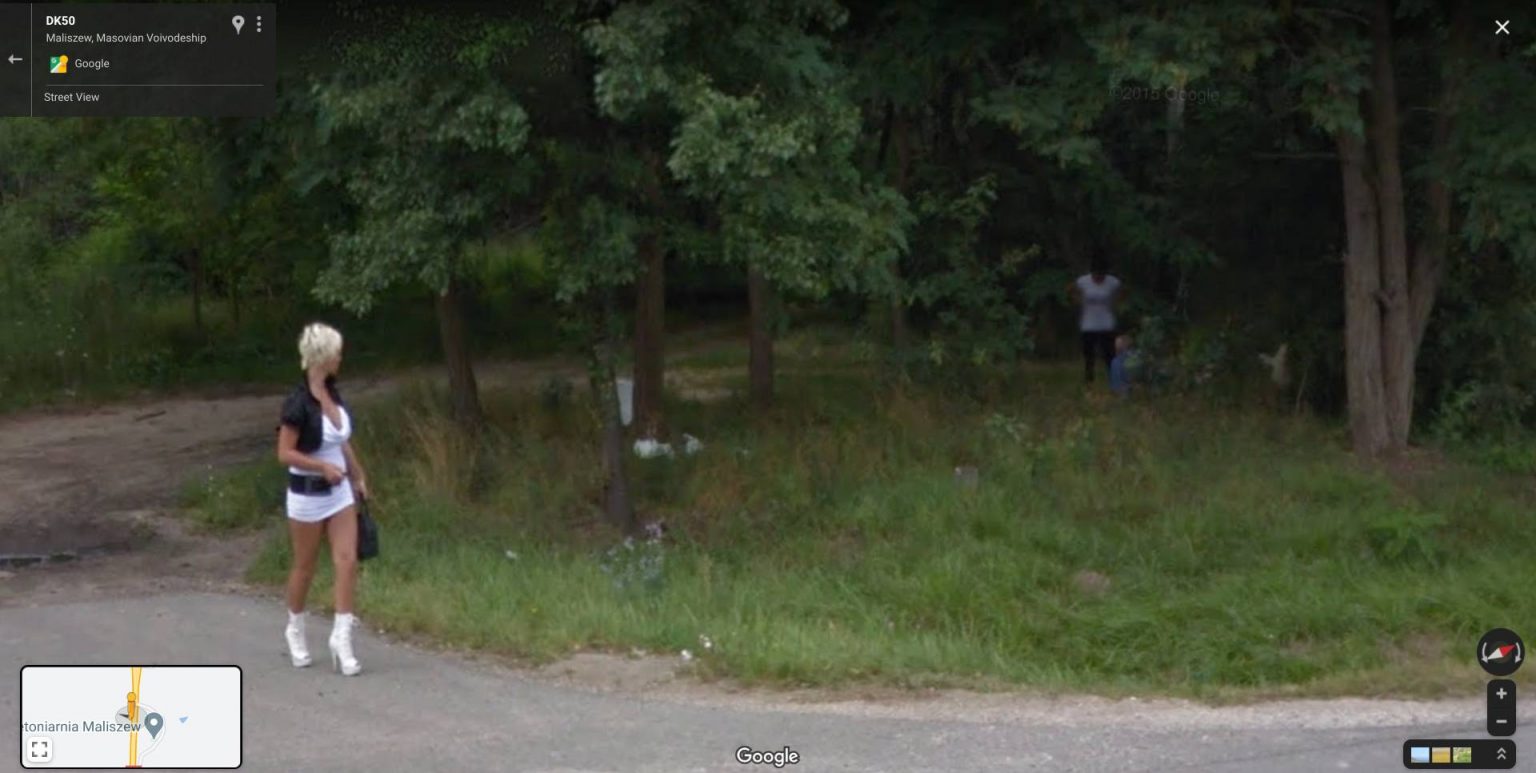 There's something happening here....But what it is ain't exactly clear... - STREETVIEWFUN