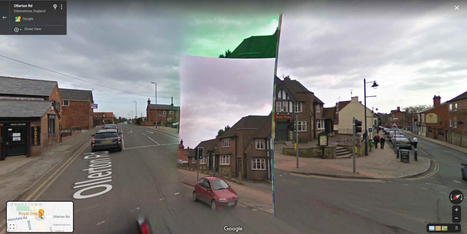 Weird Camera Glitch Streetviewfun