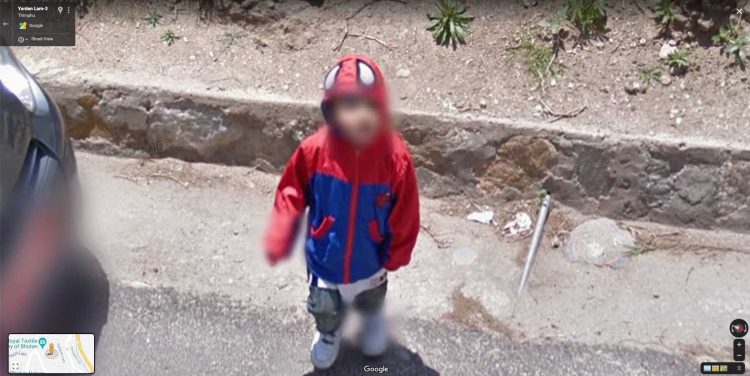 SpiderKid in Bhutan - STREETVIEWFUN