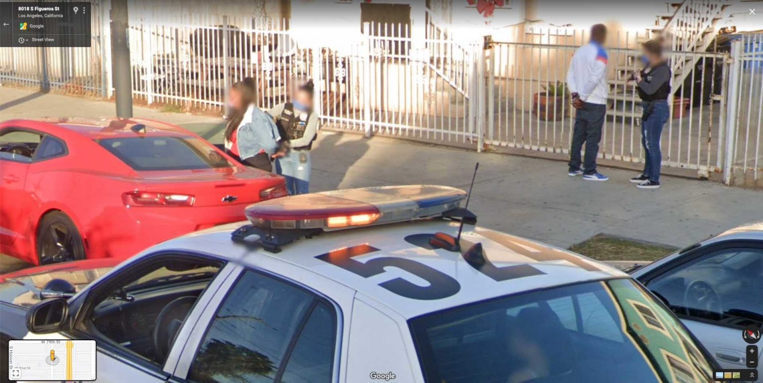 Caught in LA - STREETVIEWFUN