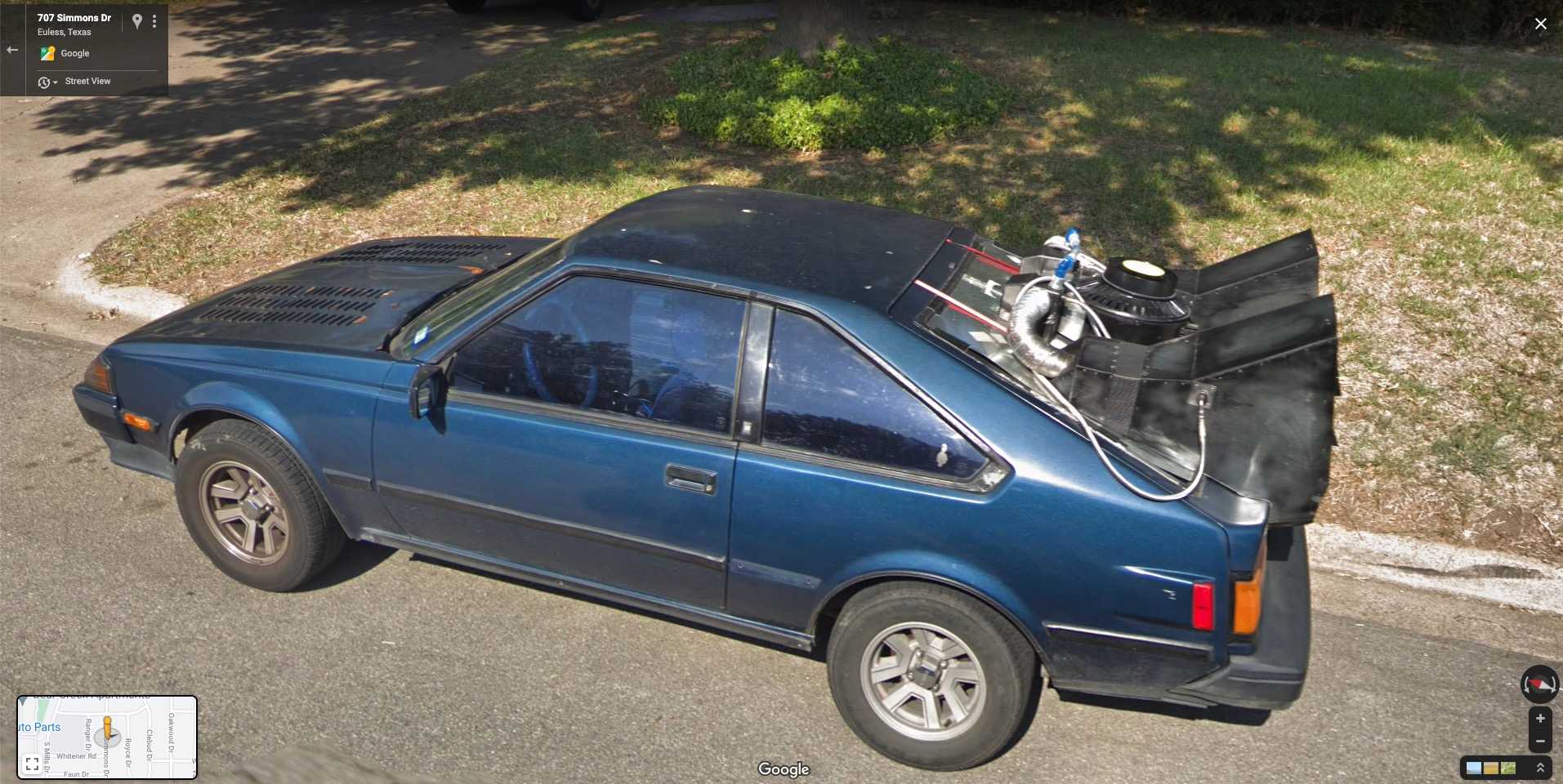 Back to the Future DIY Delorean time machine - STREETVIEWFUN