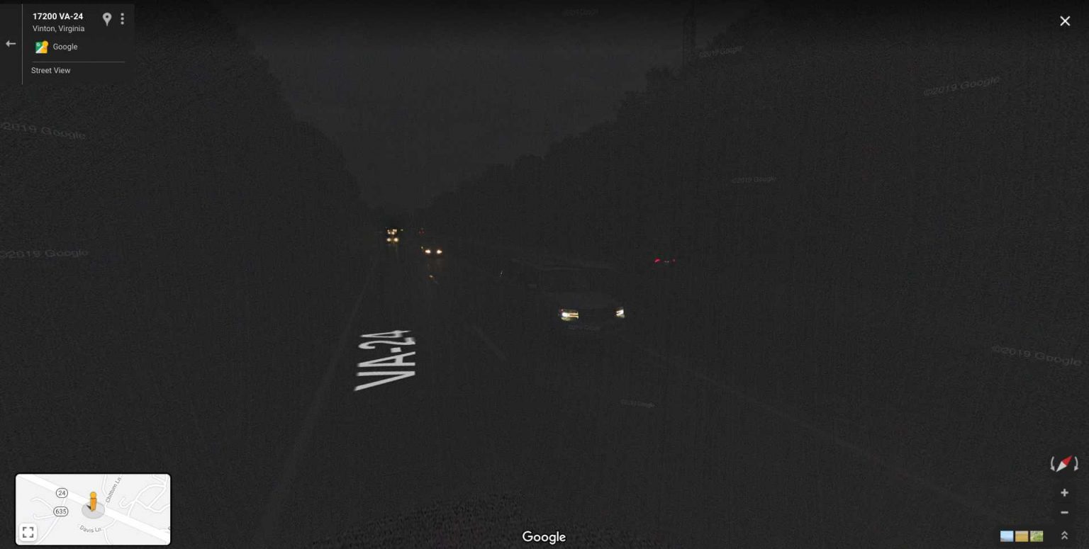 Vinton, Virginia by night - STREETVIEWFUN