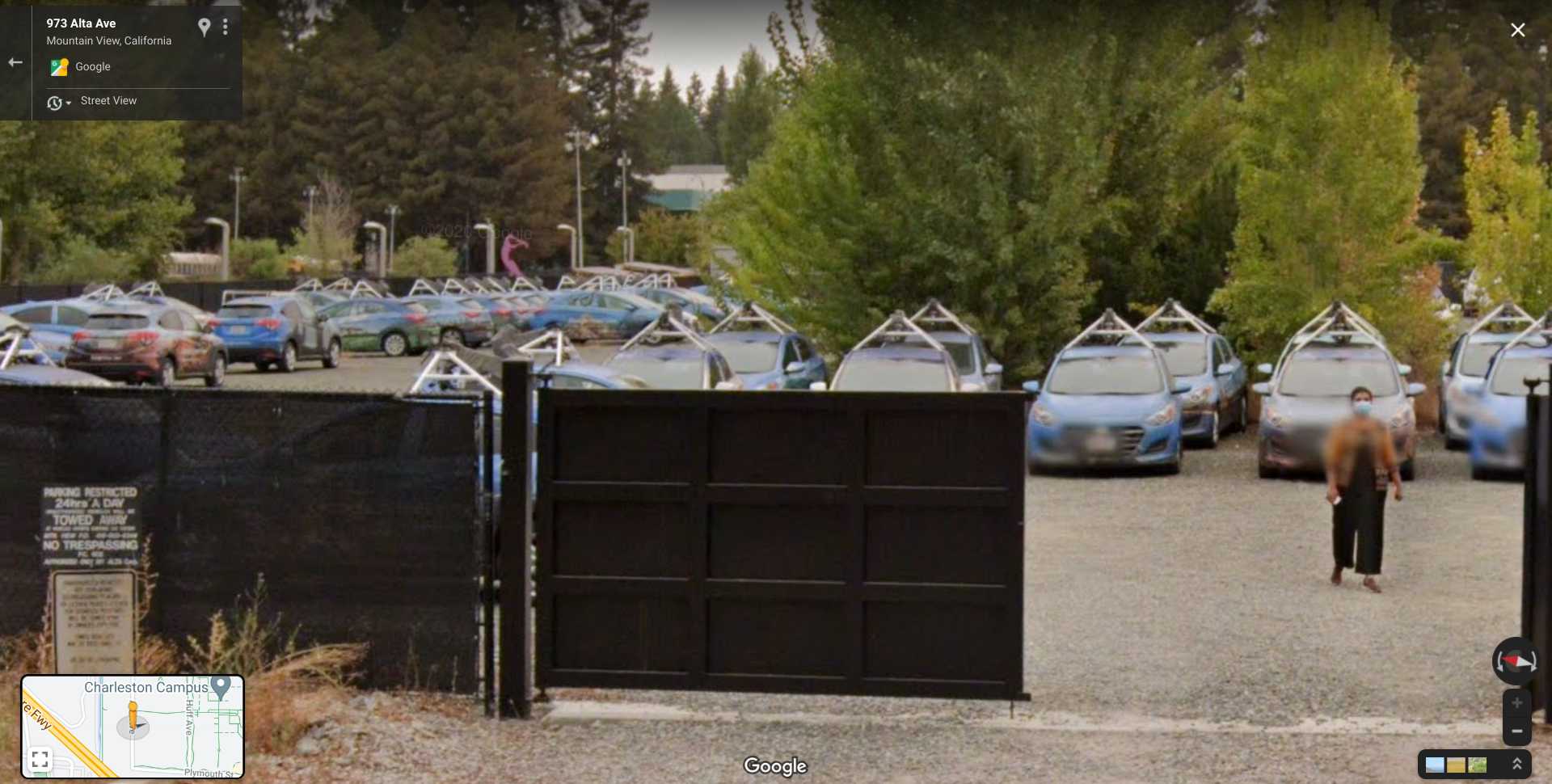 Google Street View car parking revealed - STREETVIEWFUN