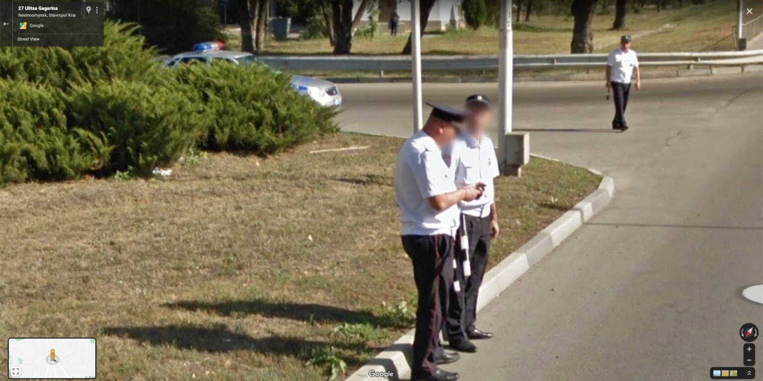 Escaped driver? - STREETVIEWFUN