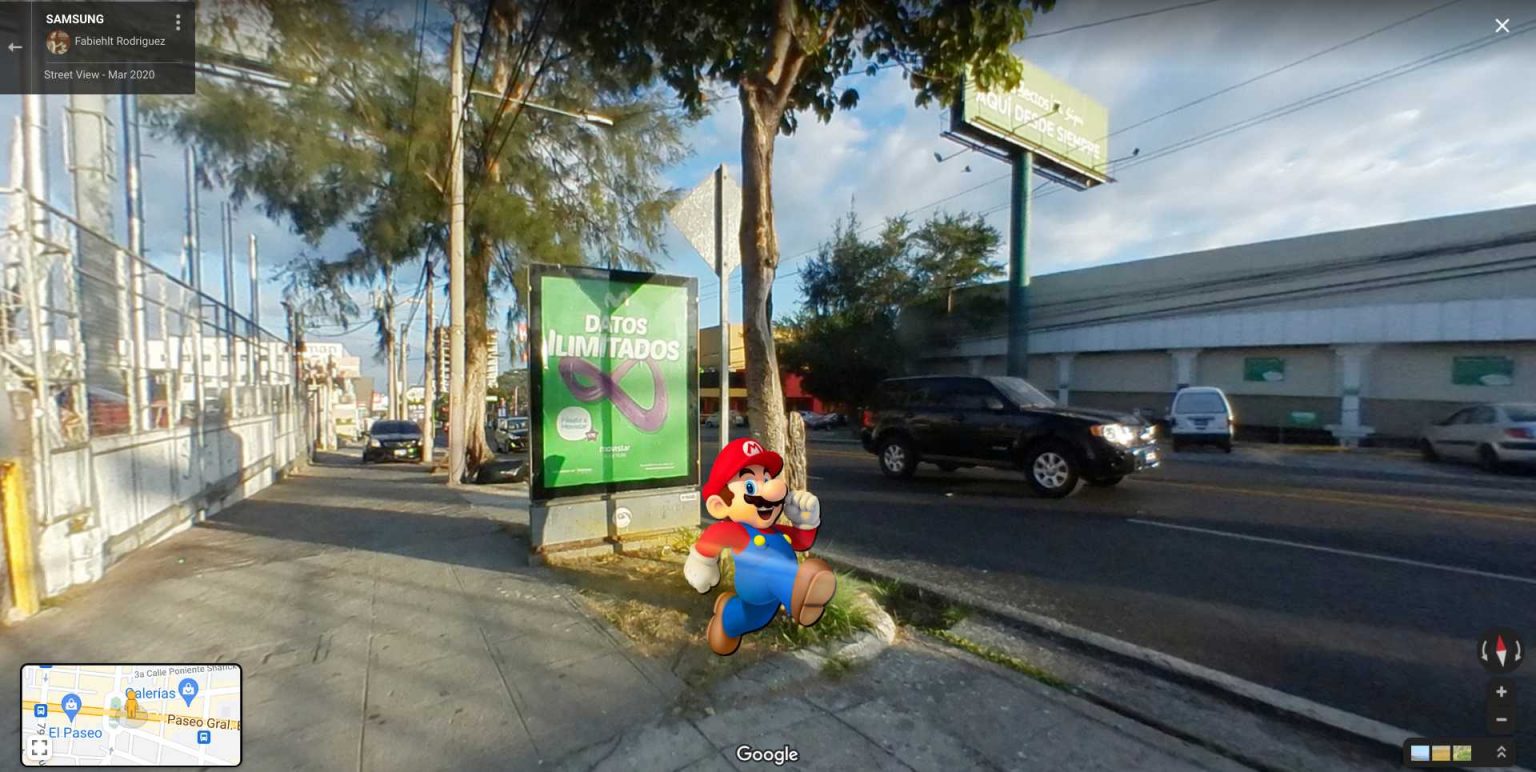 Mario - STREETVIEWFUN