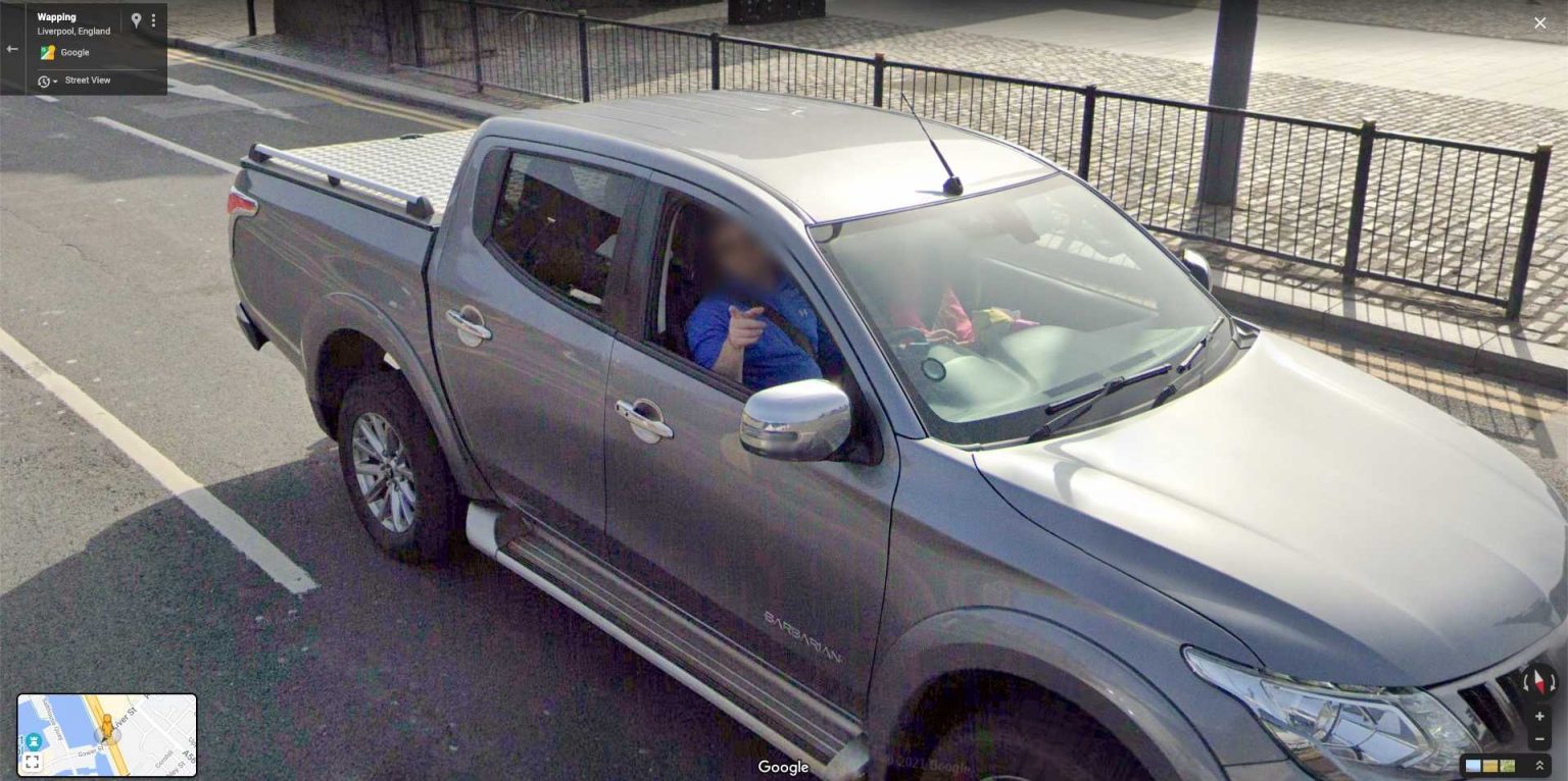 When someone points - STREETVIEWFUN