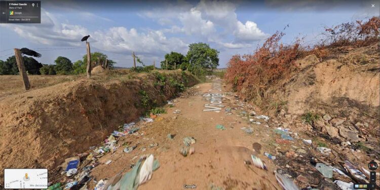 Trash road - STREETVIEWFUN