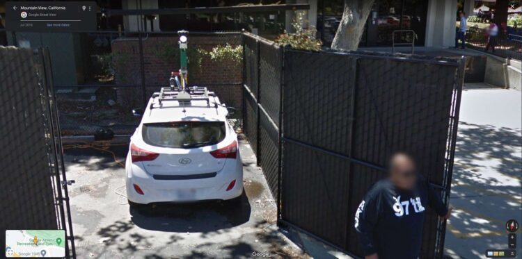 Under repair or new Google Street View camera? - STREETVIEWFUN