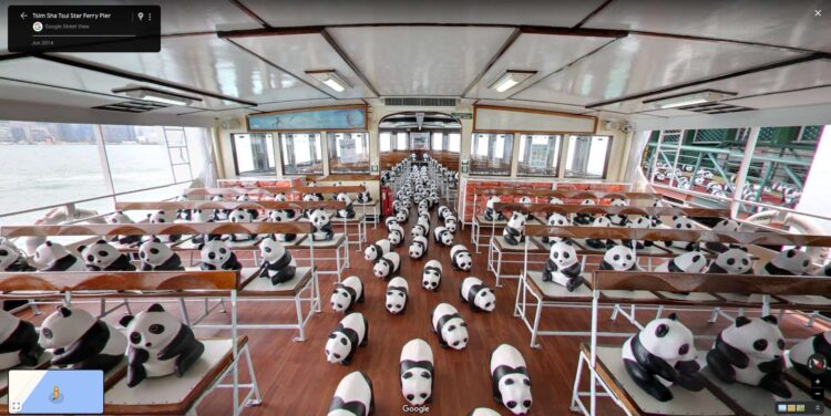 OH! SO MANY PANDAS! - STREETVIEWFUN