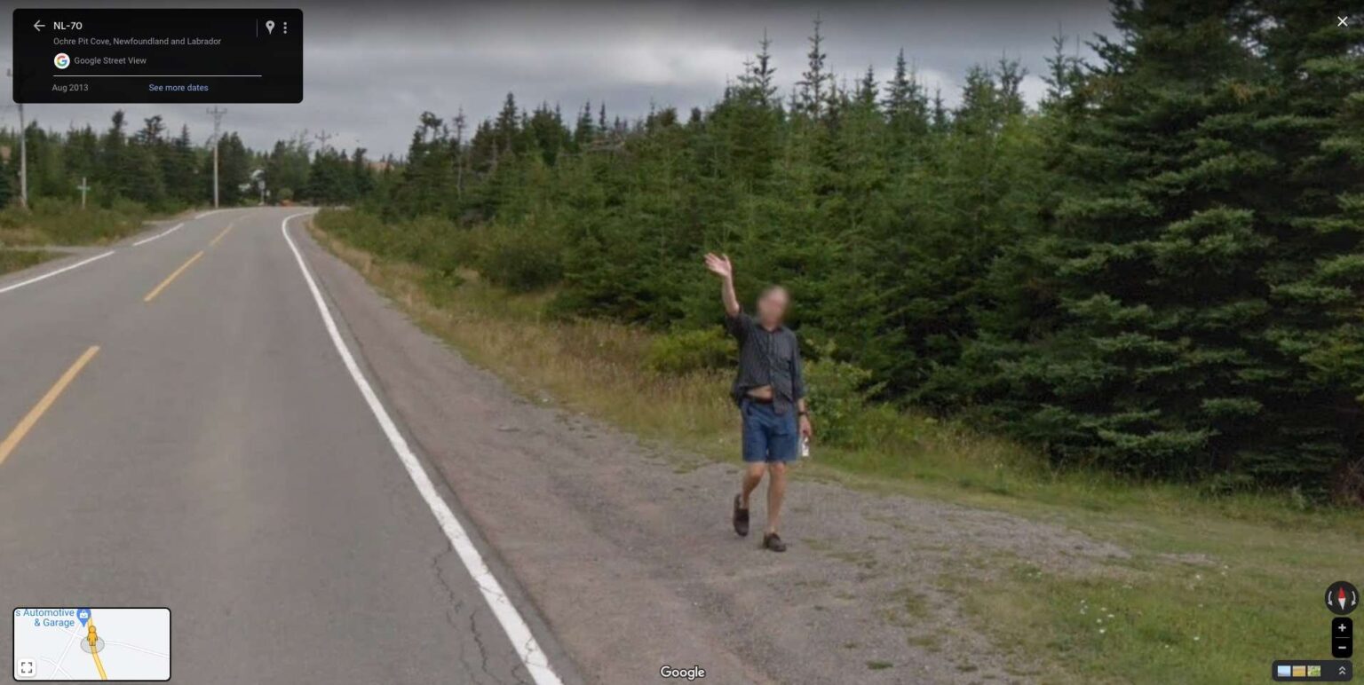Newfie wave - STREETVIEWFUN