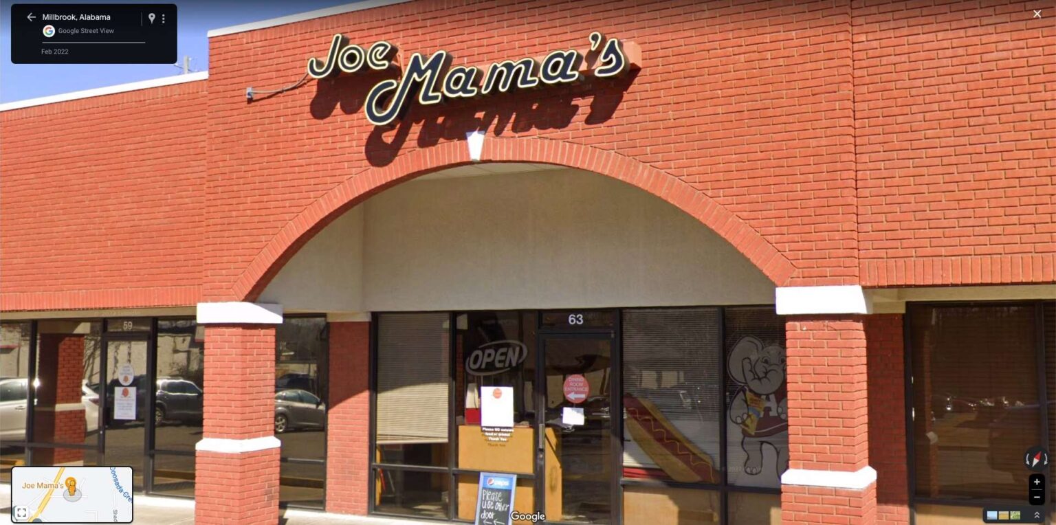 Joe Mama's - STREETVIEWFUN