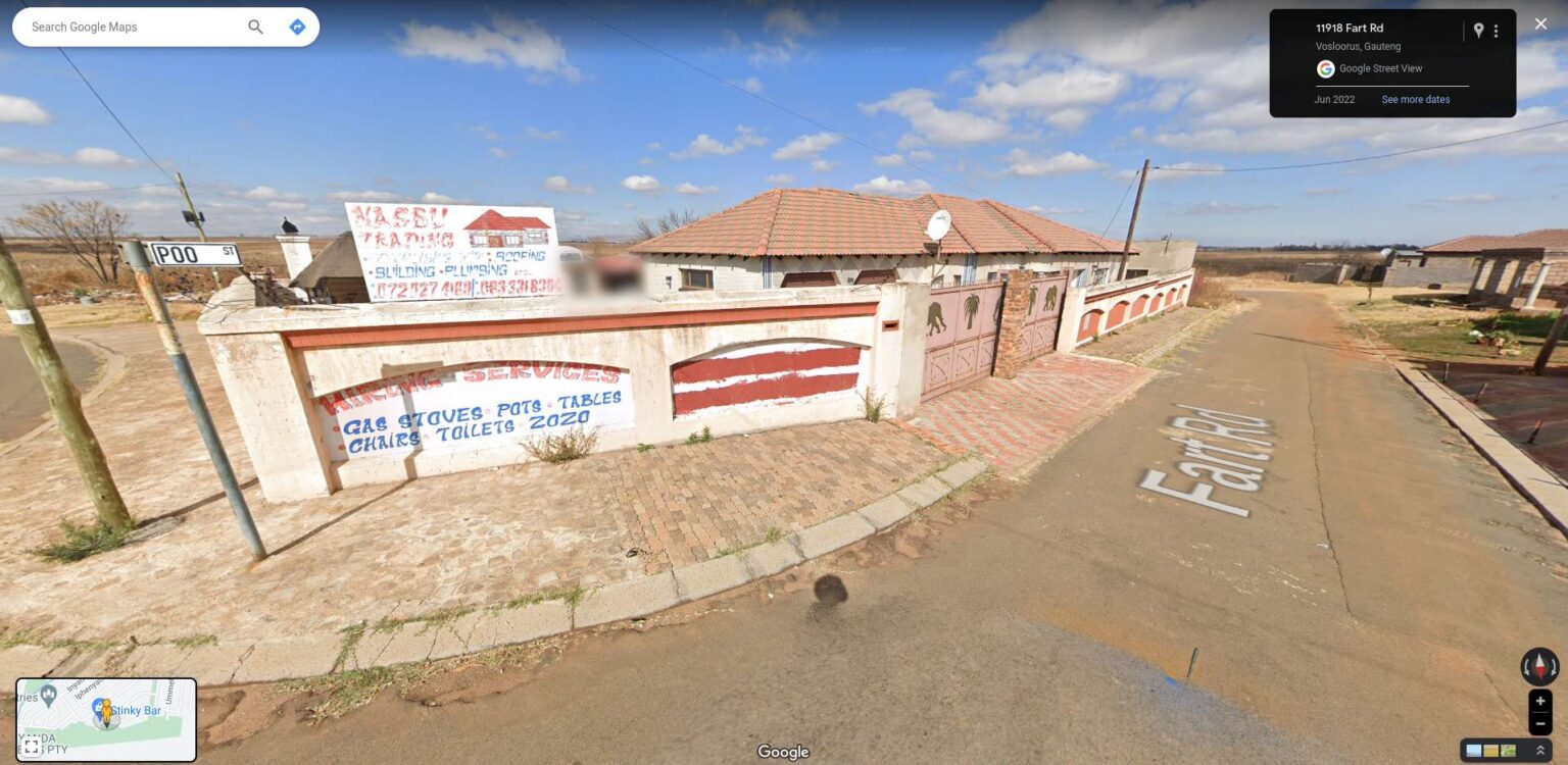 Is it Fart Road or Poo Street? - STREETVIEWFUN