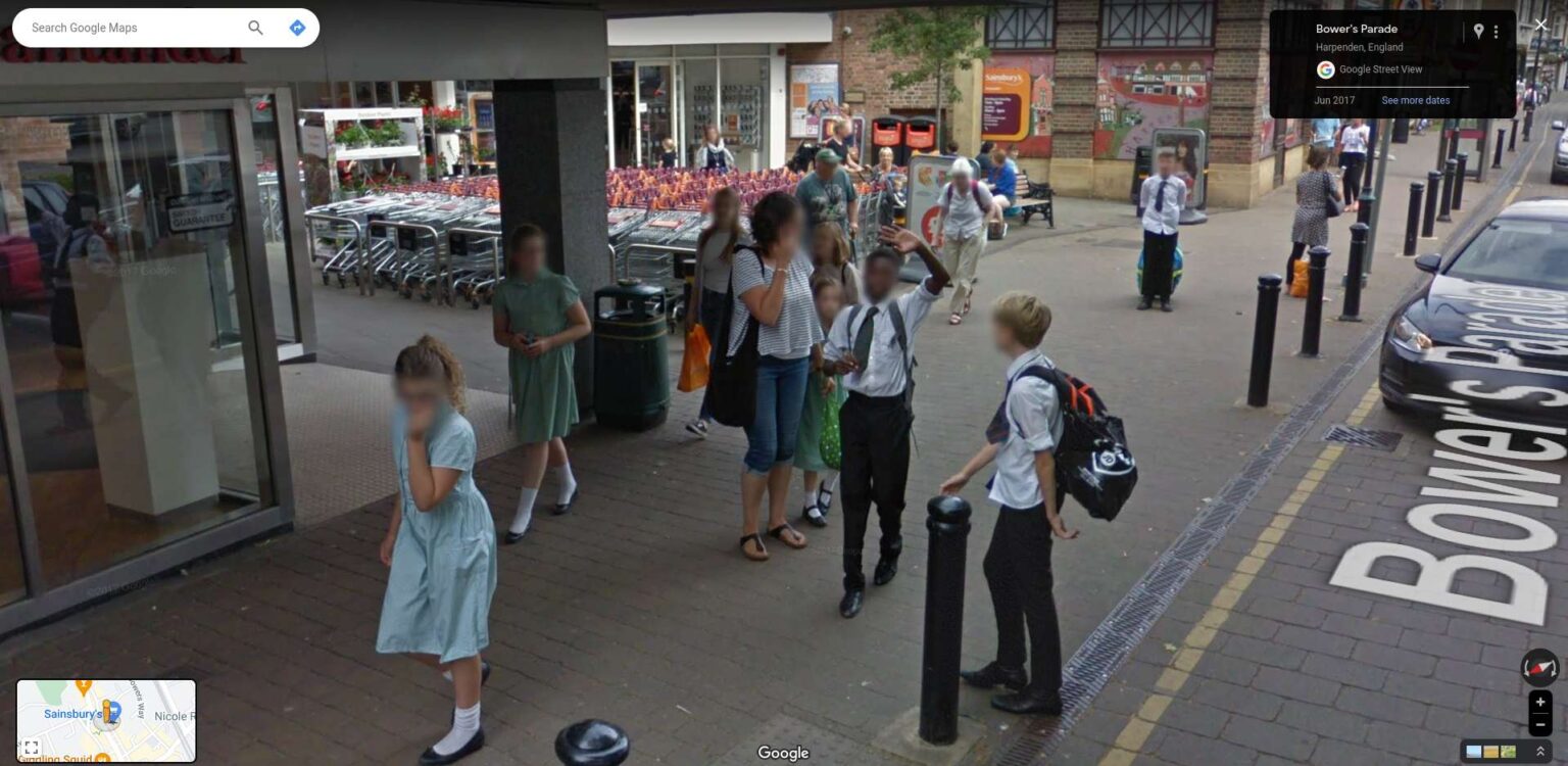 School students like Google - STREETVIEWFUN