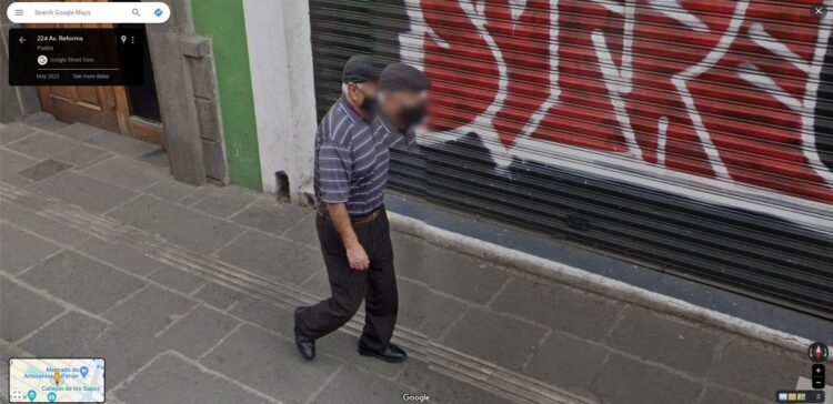 Duplicated people in Puebla, MX 🇲🇽 - STREETVIEWFUN