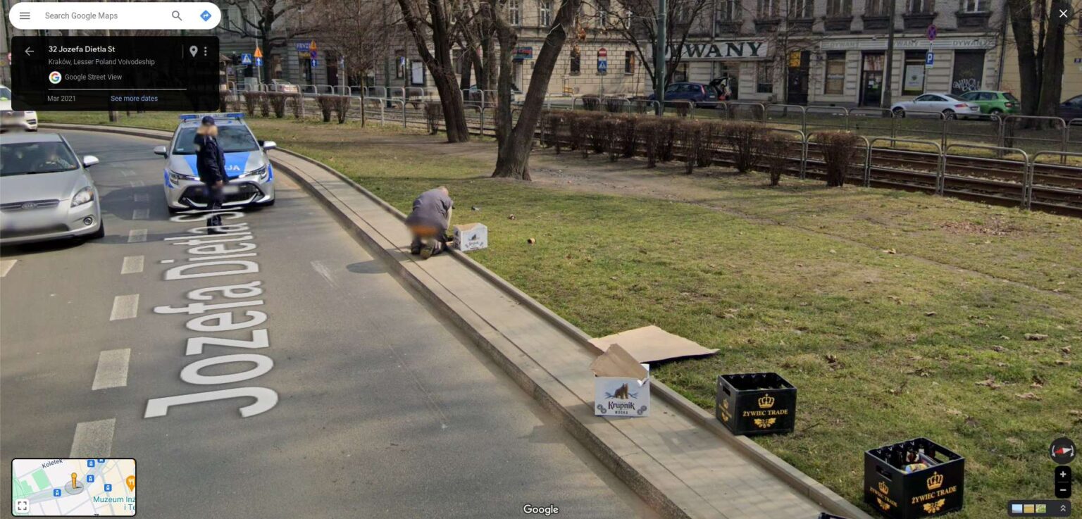 Something happened here 🤔 - STREETVIEWFUN