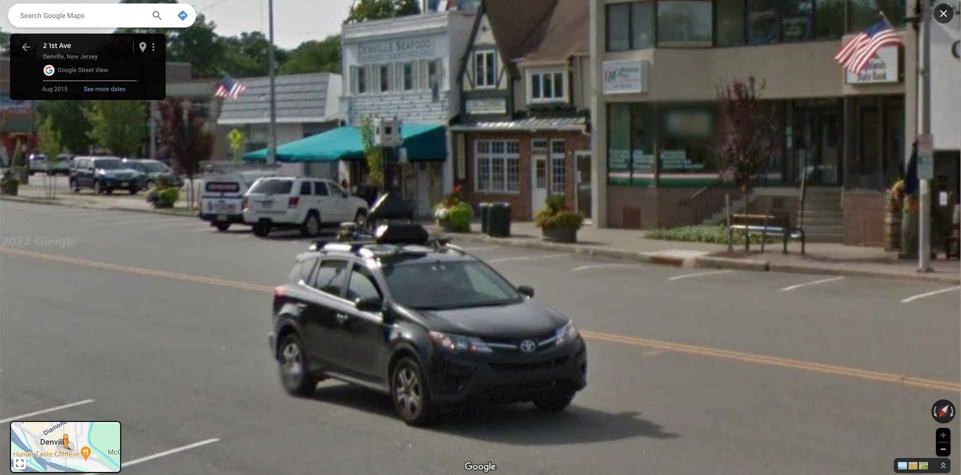 Google and Bing meet in Denville, New Jersey - STREETVIEWFUN