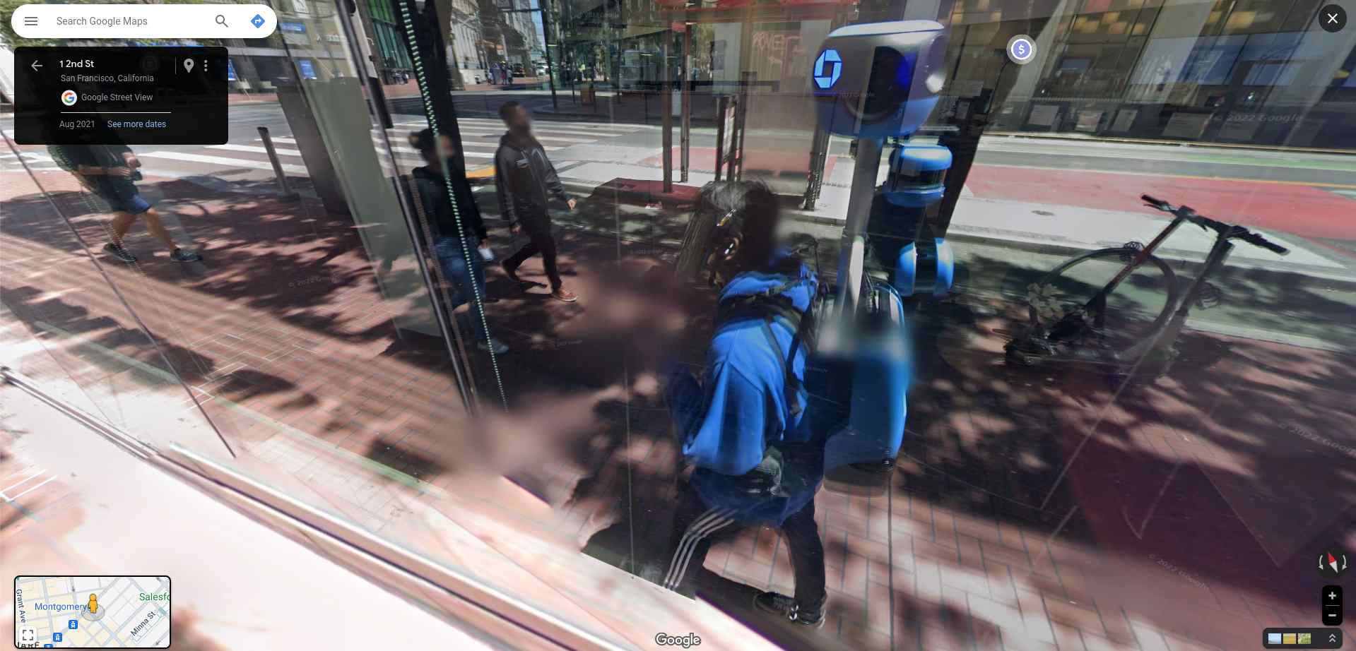 Hello Google Trekker Man - STREETVIEWFUN