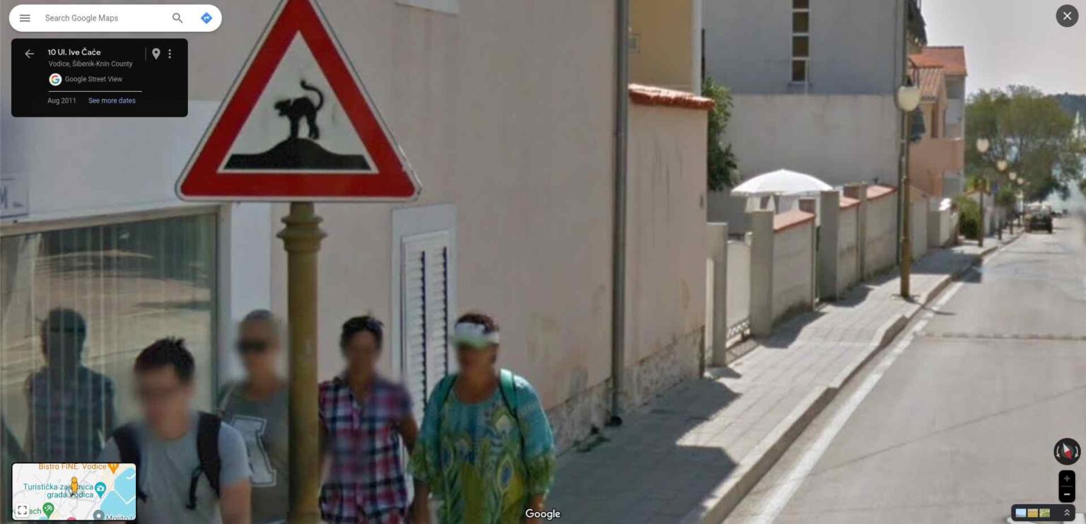 Caution for what? - STREETVIEWFUN