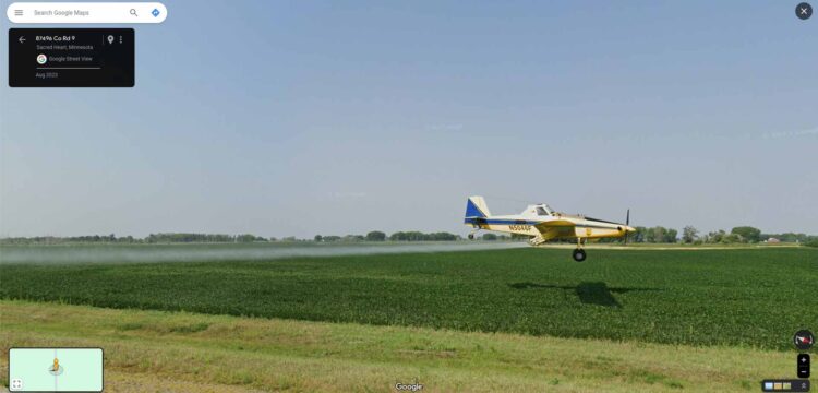 Farm plane - STREETVIEWFUN