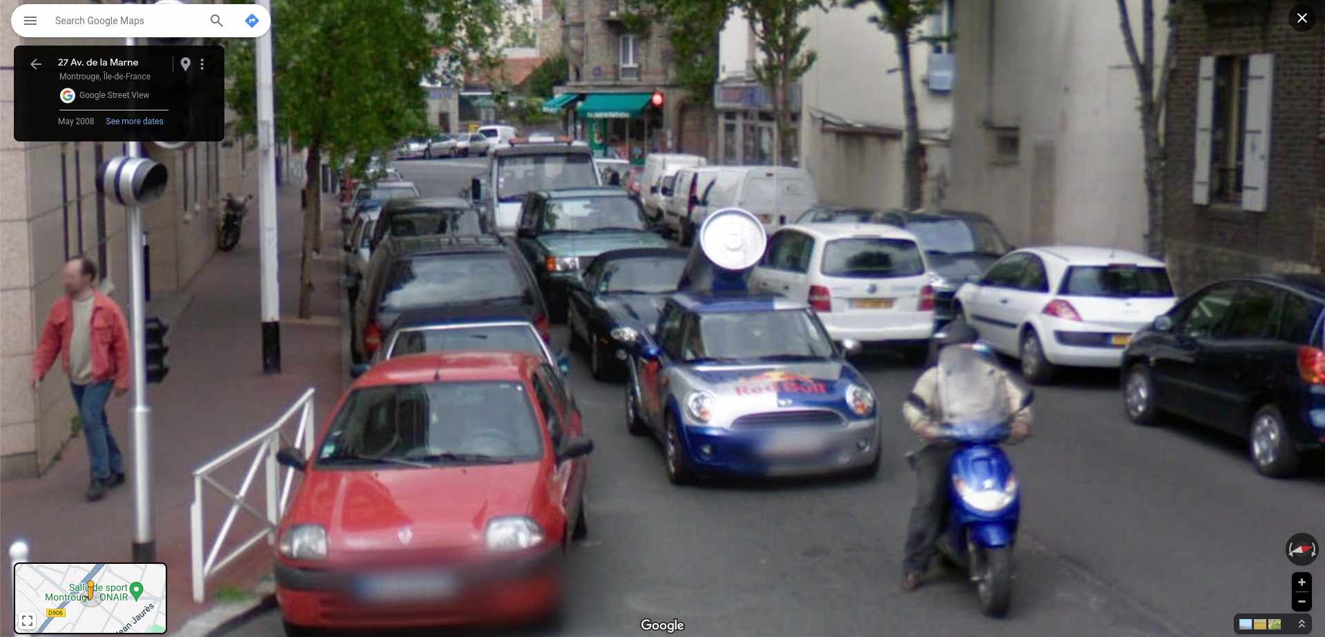 Red bull car - STREETVIEWFUN