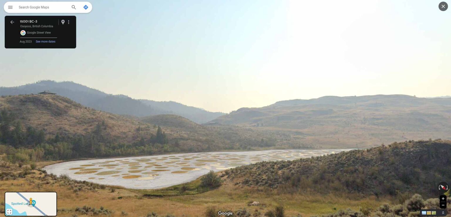Spotted Lake - STREETVIEWFUN