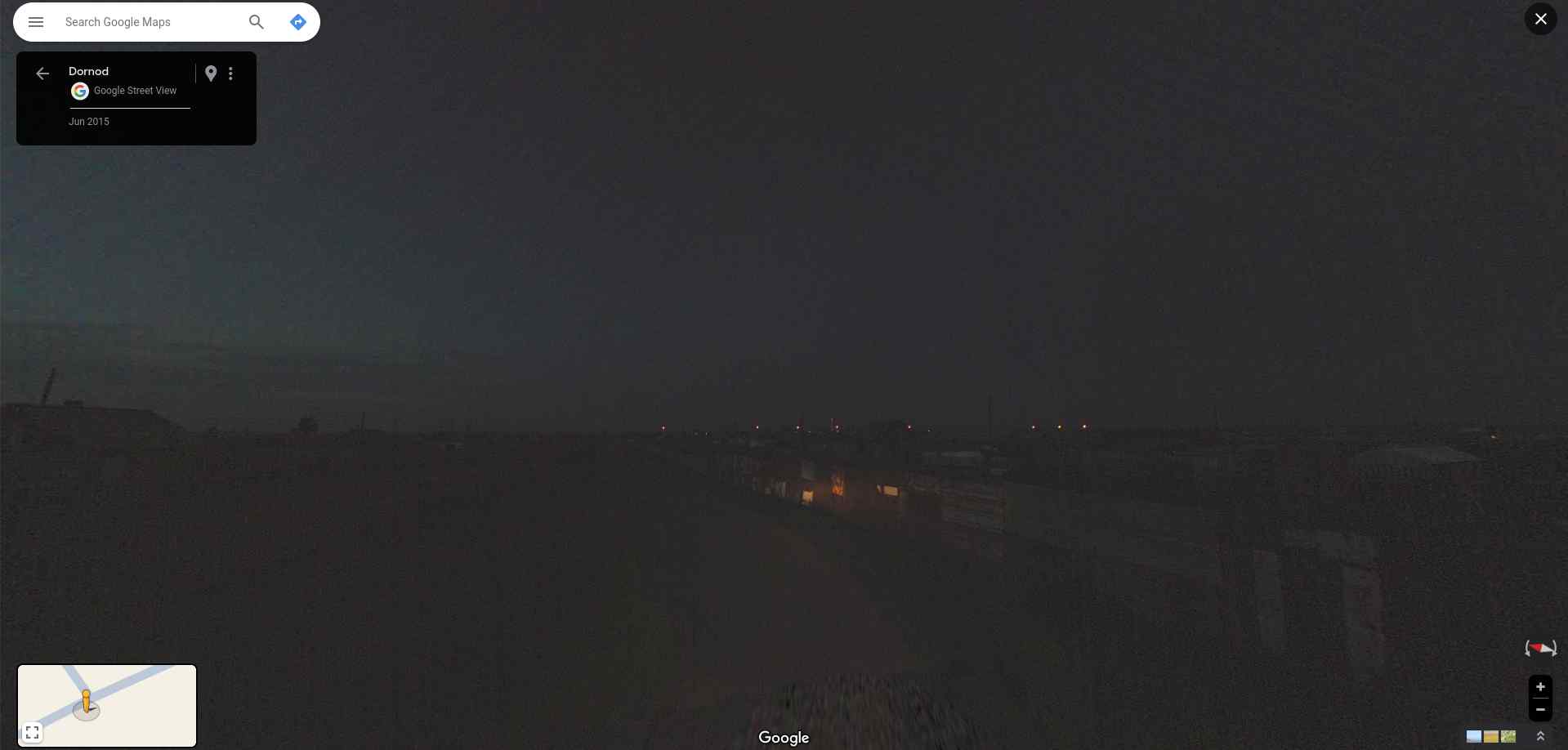 Dashbalbar, Mongolia by night 🌃 - STREETVIEWFUN