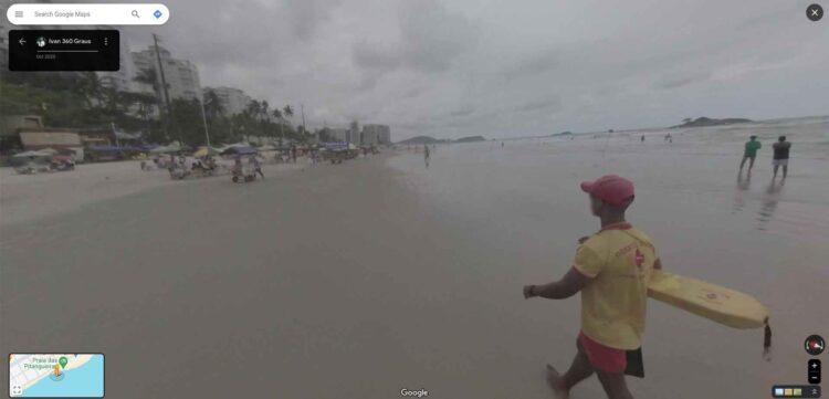 Beautiful day at the beach - STREETVIEWFUN