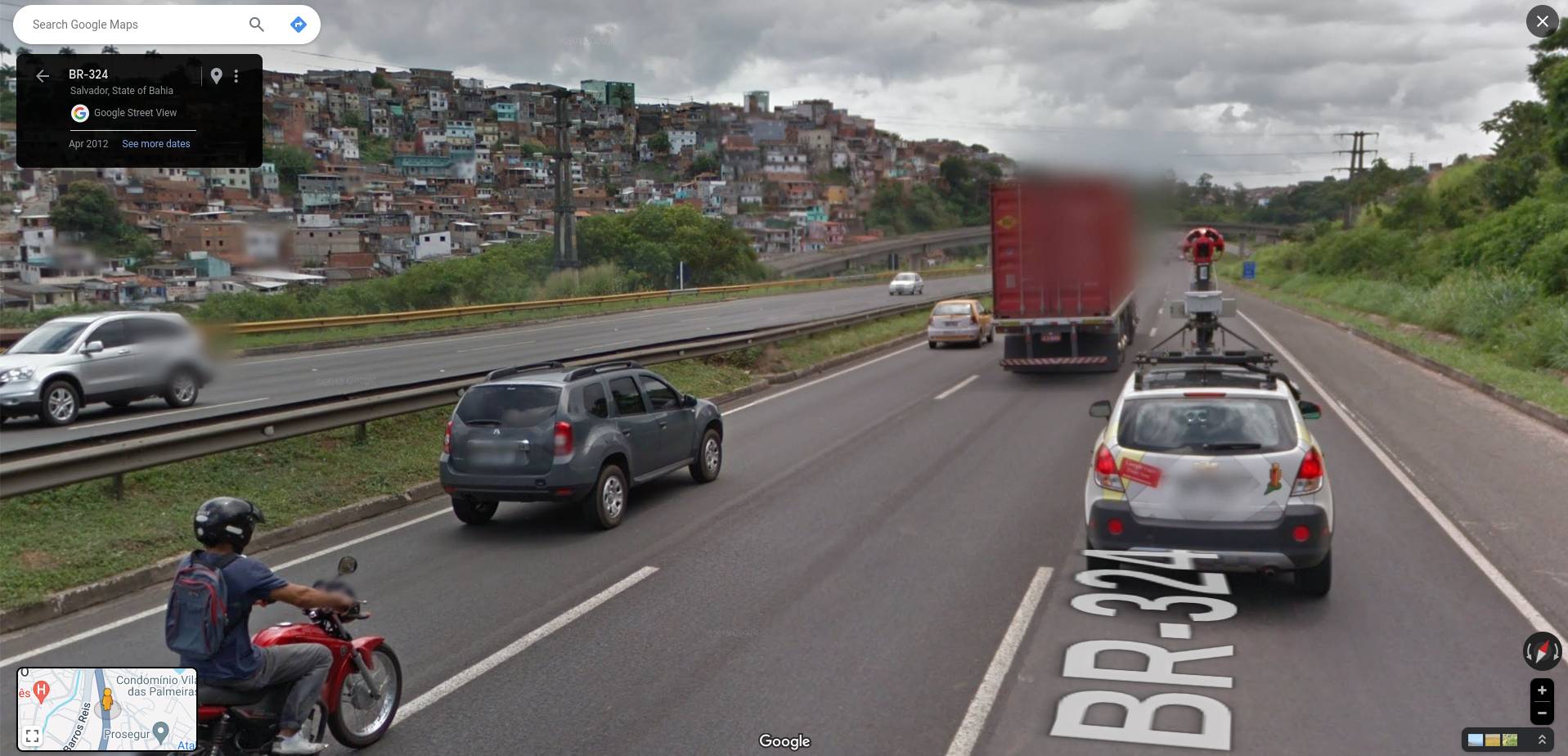 Meet friend - STREETVIEWFUN