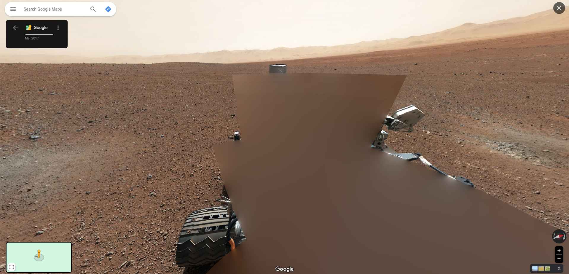 Google Street View on Mars? - STREETVIEWFUN