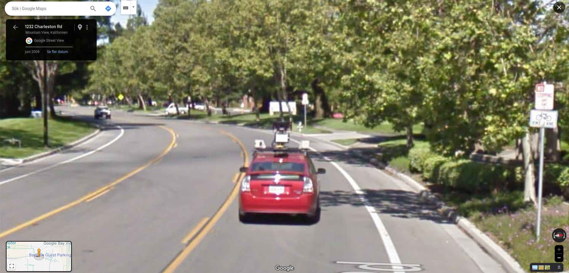 Japan's google street view car in USA - STREETVIEWFUN