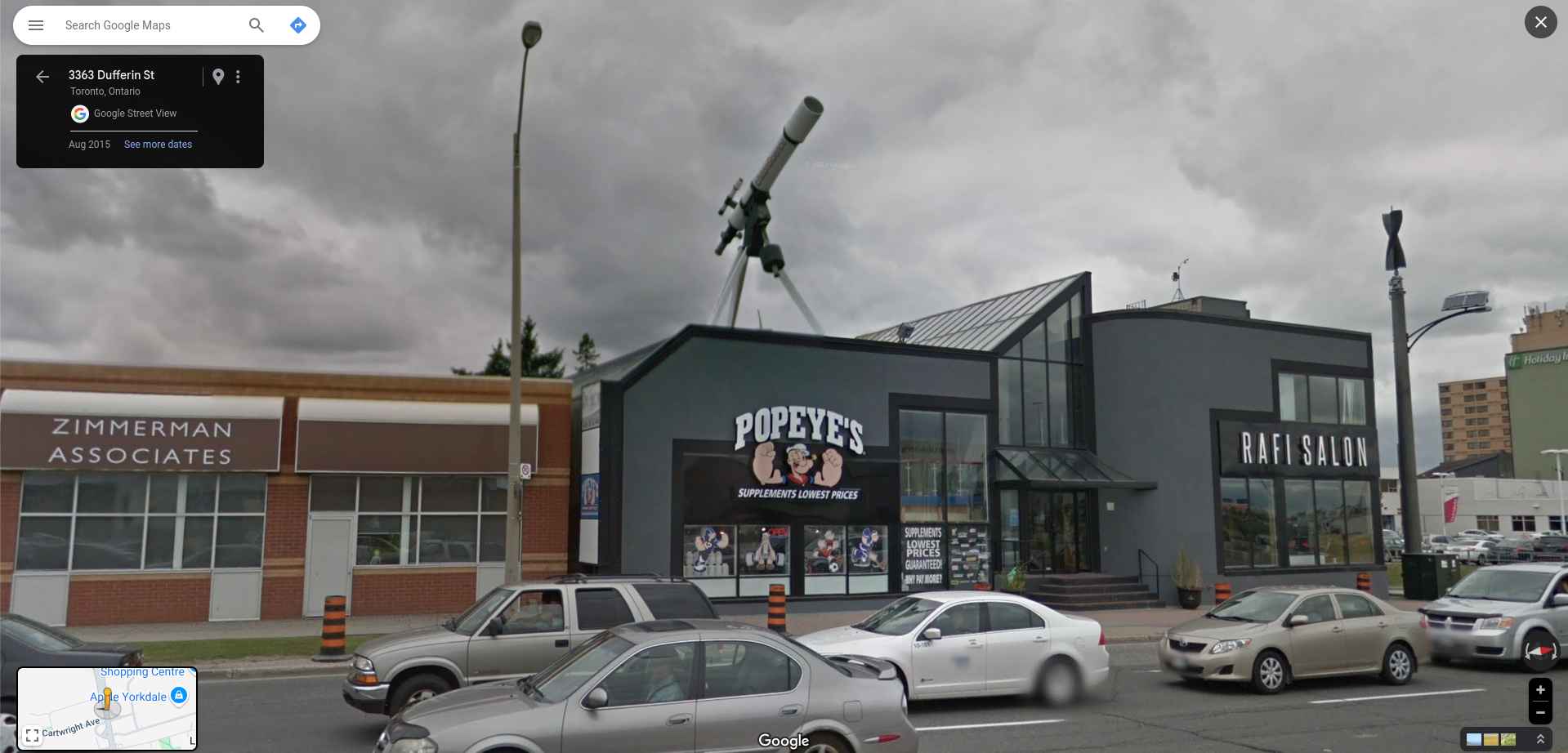 Zooming out - STREETVIEWFUN