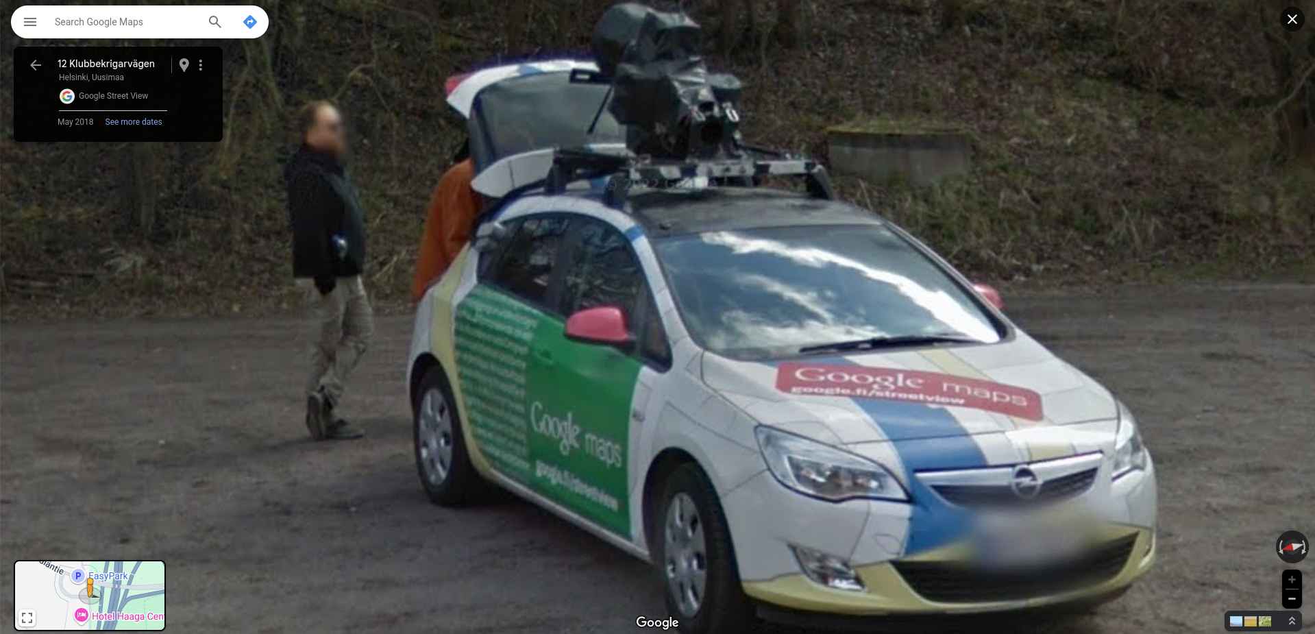 Google maps car in Finland - STREETVIEWFUN