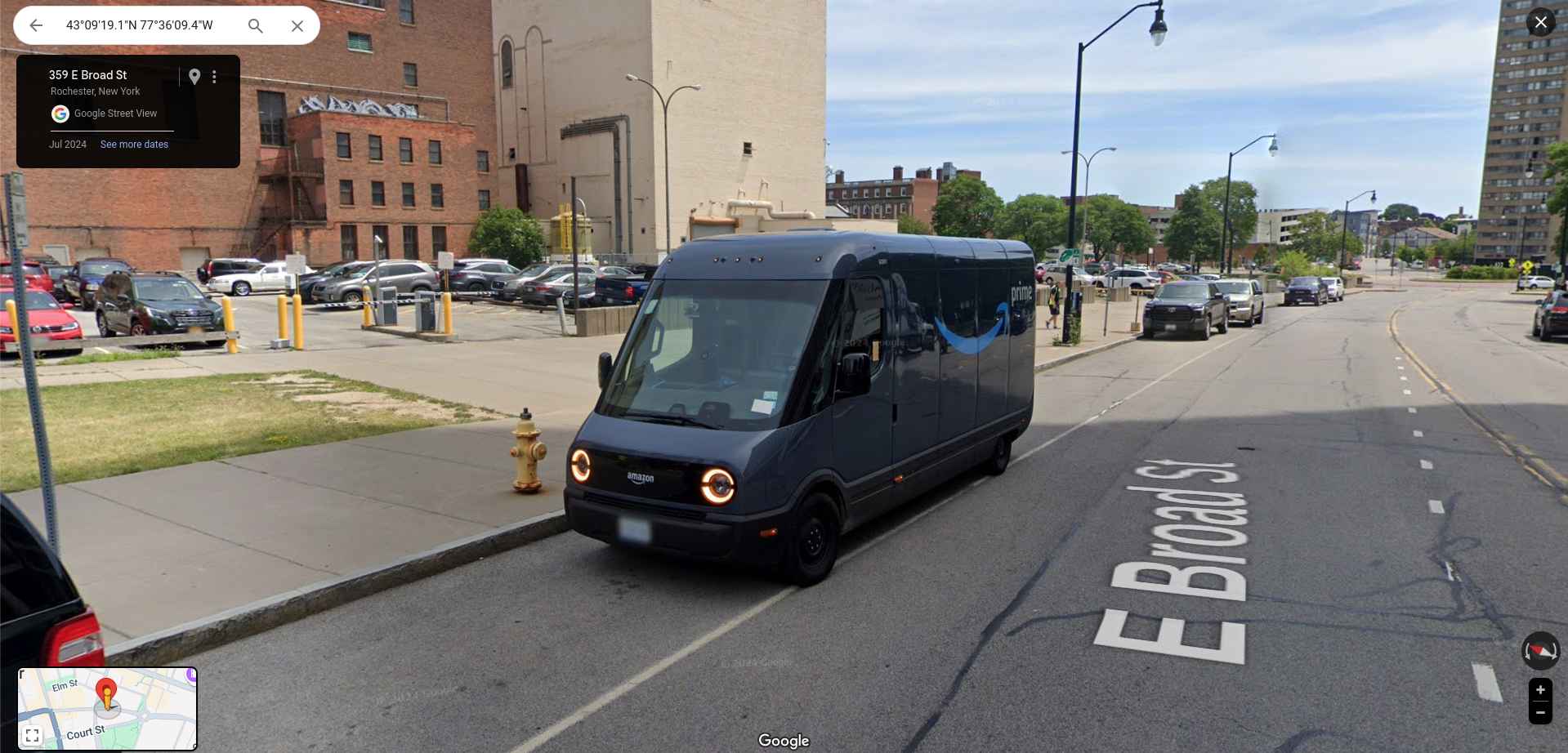 The new Amazon Rivian Delivery Van – StreetViewFun