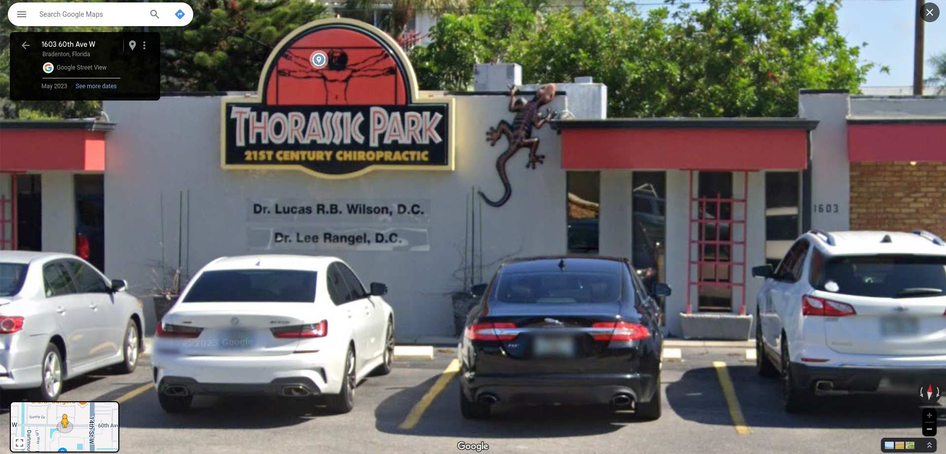 Wrong version of Jurassic park - STREETVIEWFUN